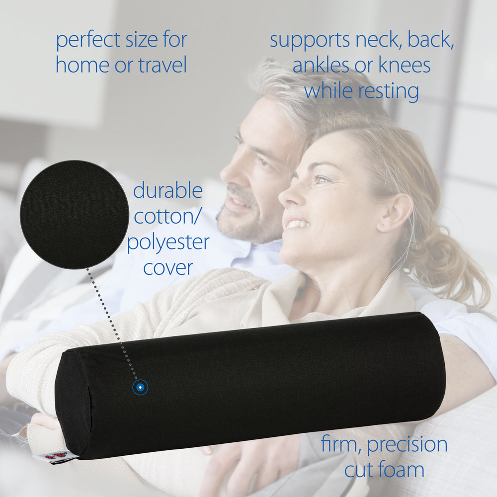 Foam Roll Positioning Support Pillow | Neck, Back, Knee & Ankle Pillow