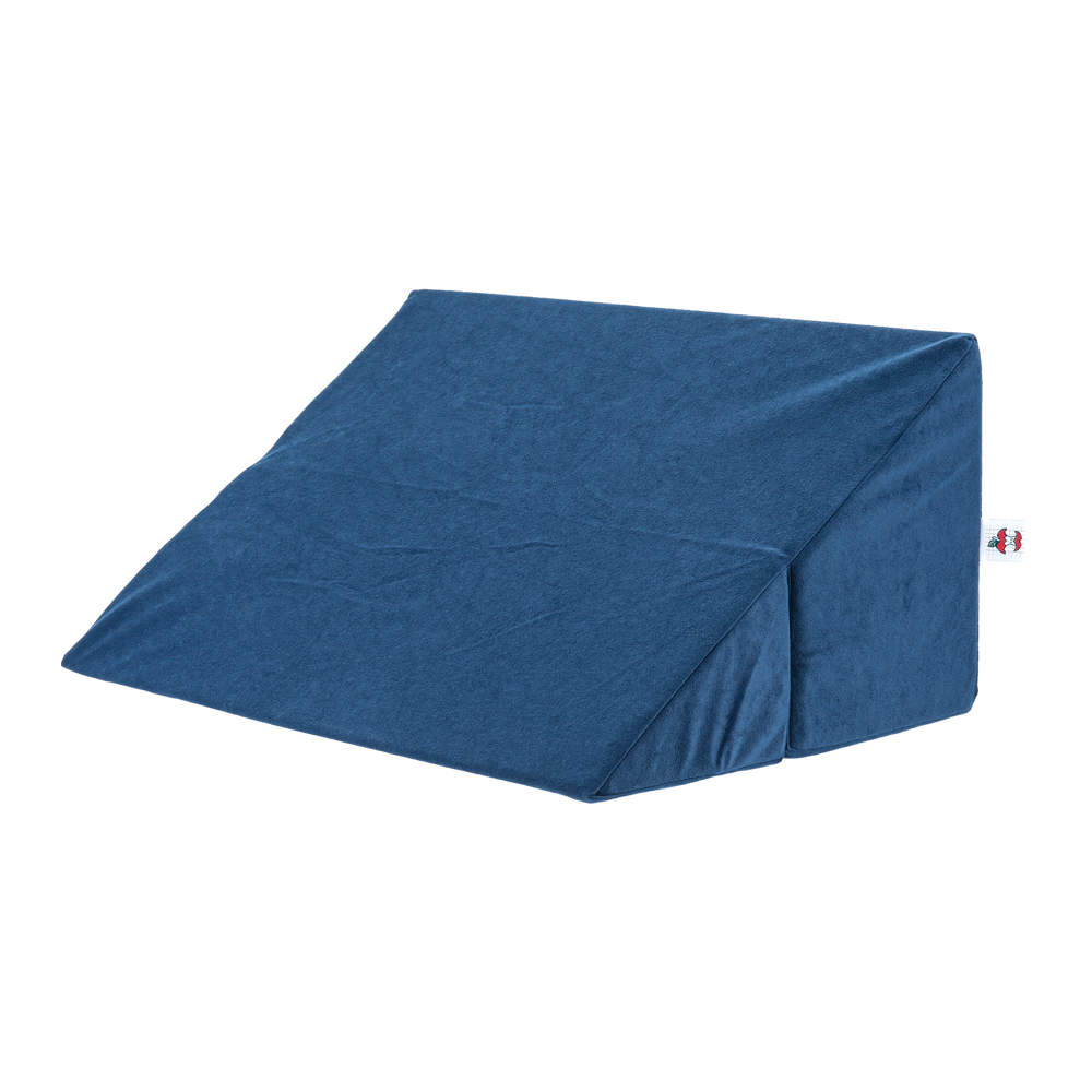 Deluxe Knee Wedge Pillow Blue | Help Relieve Tension in the Lower Back